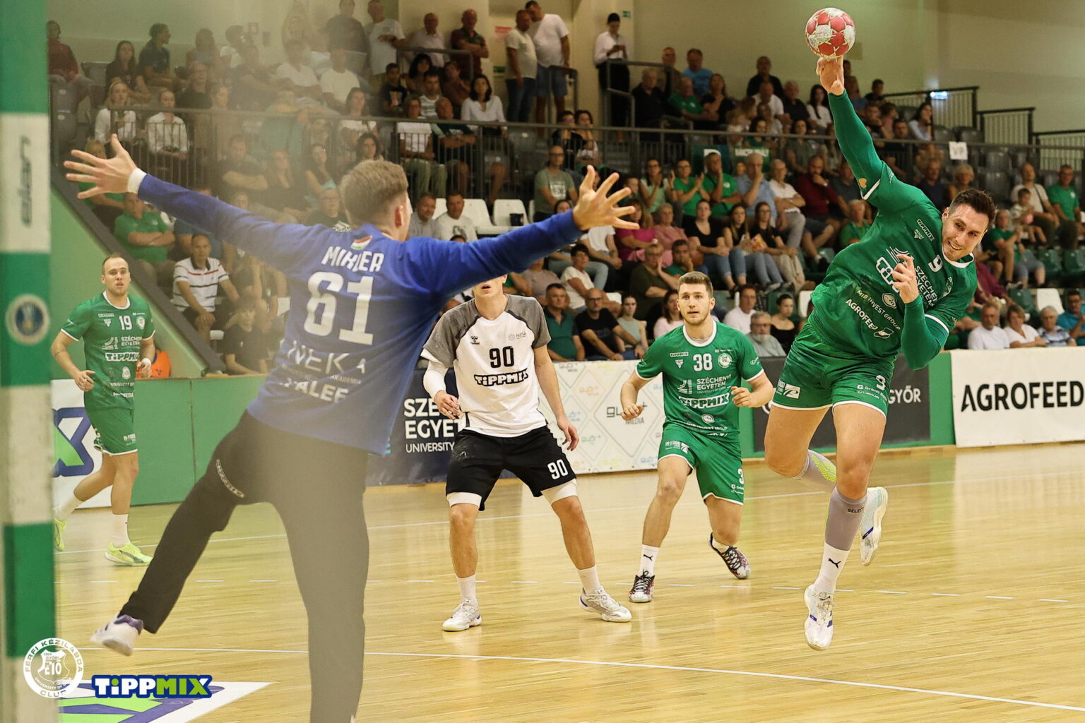 ETO university handball team – Győri ETO-UNI FKC weboldala